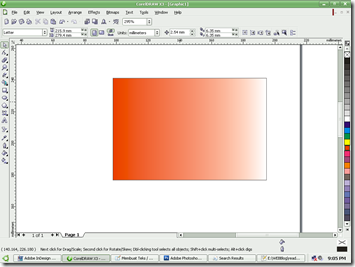 ~ME, N NATURE~: Membuat Teks / Box Warna Gradasi